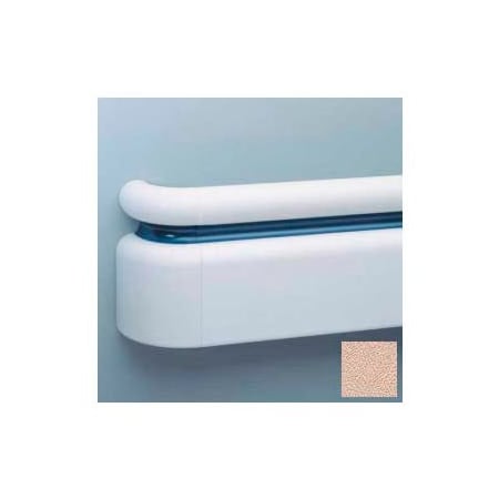 Pawling All Vinyl Three-Piece Handrail System, 6.25" Face, Aluminum ...