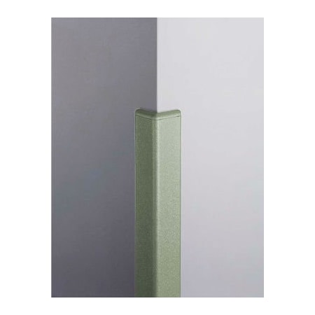 Pawling Surface Mounted Corner Guard PETG Over Aluminum, 2 Wing x 4 ...