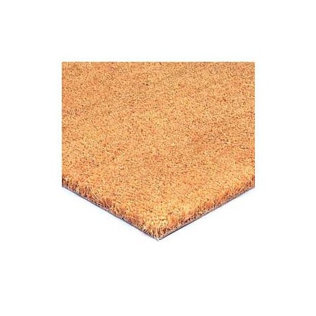 Pawling Cocoa Mat, Natural, 78" Wide, 1"H Up to 41ft. EM-302-17 | Zoro