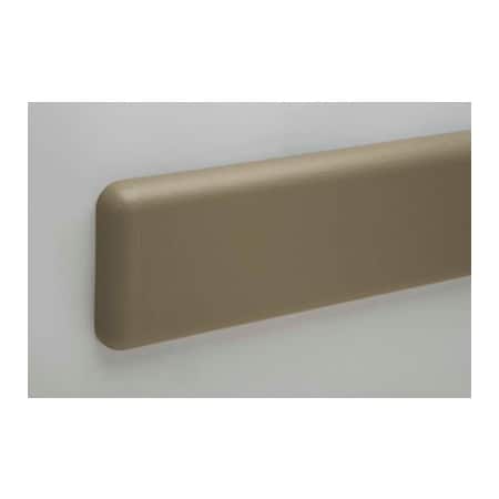 Pawling Pawling WG-6CP-12-21 PETG Crash-Rail-Type Wall Guard, 12' x 1 ...