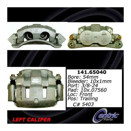 Centric Posi Quiet Loaded Caliper with New Phenolic Pistons , Posi ...