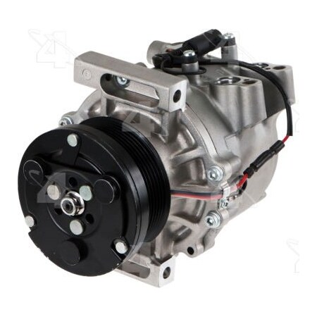 Four Seasons New Sanden/Sankyo TRS105 Compressor w/ Clutch - 158551 | Zoro