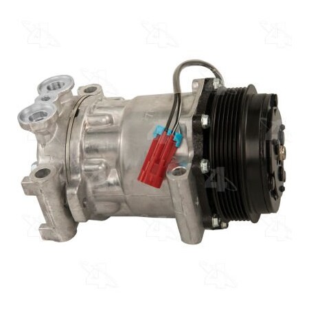 Four Seasons New Sanden/Sankyo SD7H15 Compressor w/ Clutch - 158566 | Zoro