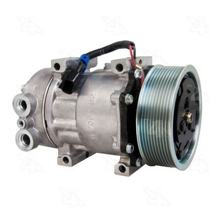 Four Seasons New Sanden/Sankyo SD7H15 Compressor w/ Clutch - 168503 | Zoro