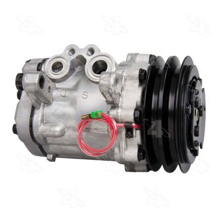 Four Seasons New Sanden/Sankyo SD7B10 Compressor w/ Clutch - 168511 | Zoro