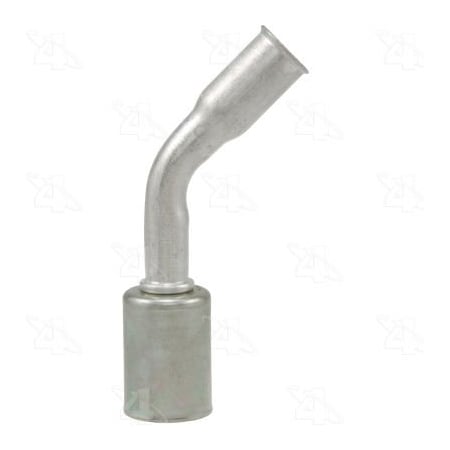 Four Seasons 45 Degree Female Springlock A/C Fitting - 17928 | Zoro