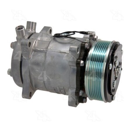 Four Seasons New Sanden/Sankyo SD5H14 Compressor w/ Clutch - 58592 | Zoro
