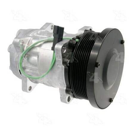 Four Seasons New Sanden/Sankyo SD7H15 Compressor w/ Clutch - 58781 | Zoro