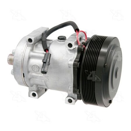 Four Seasons New Sanden/Sankyo SD7H15 Compressor w/ Clutch - 58792 | Zoro
