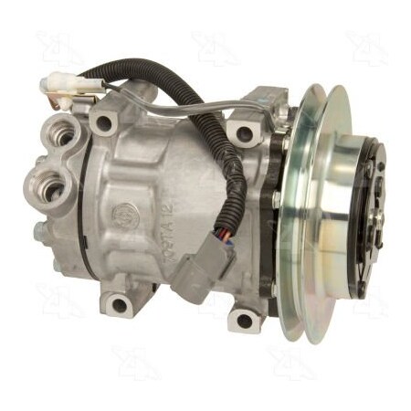 Four Seasons New Sanden/Sankyo SD7H15 Compressor w/ Clutch - 68577 | Zoro