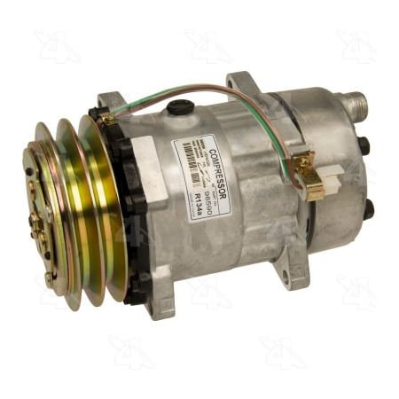 Four Seasons New Sanden/Sankyo SD709 Compressor w/ Clutch - 98590 | Zoro