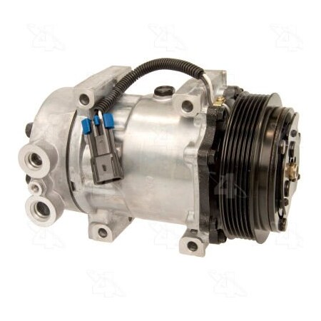 Four Seasons New Sanden/Sankyo SD7H15 Compressor w/ Clutch - 98596 | Zoro