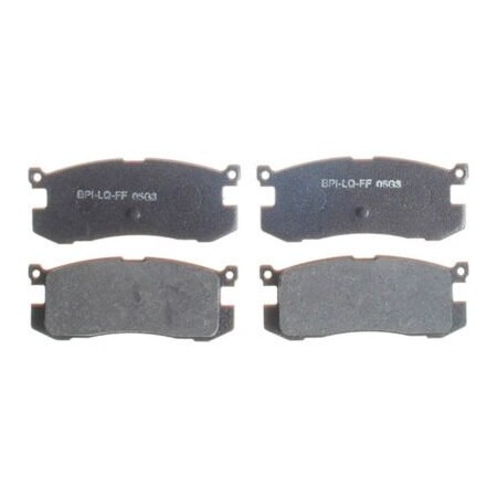 Raybestos Service Grade Organic Brake Pad Set - Brakes SGD400 | Zoro