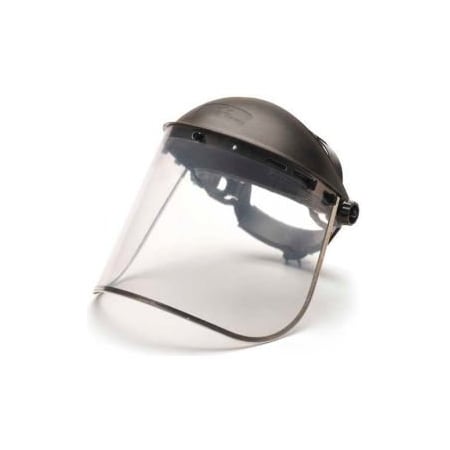 Pyramex Clear-Aluminum Bound Pc Face Shield Only S1040 | Zoro