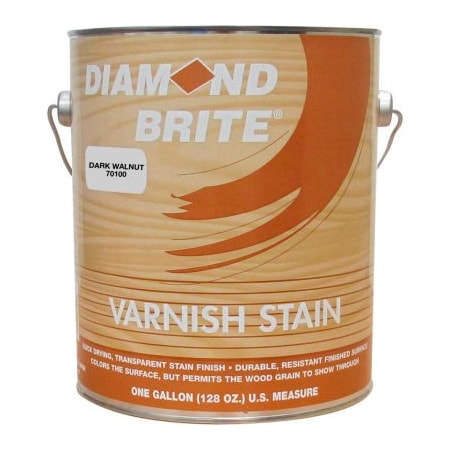 Diamond Brite Diamond Brite Oil Varnish Stain Paint, Dark Walnut Gallon ...