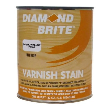 Diamond Brite Diamond Brite Oil Varnish Stain Paint, Dark Walnut 32 Oz ...