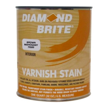 Diamond Brite Diamond Brite Oil Varnish Stain Paint, Brown Mahogany 32 ...