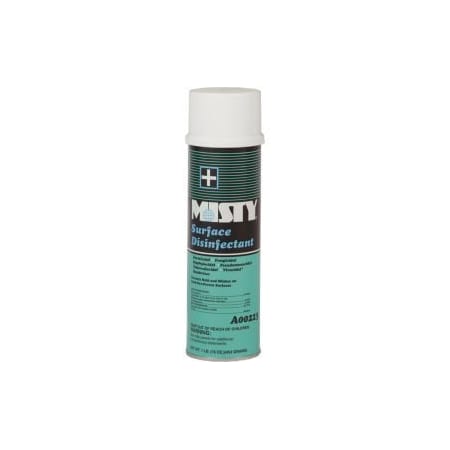 Amrep Misty Surface Disinfectant, 16 oz. Aerosol Can, 12 Cans 1001788 ...