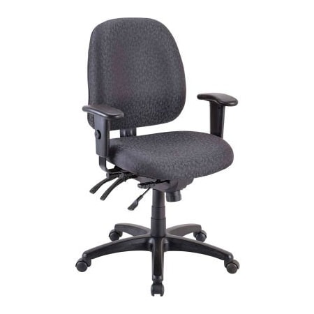 Raynor Marketing Ltd. Eurotech Task Chair with Seat Slider - Fabric ...