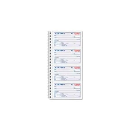 Adams Mfg Adams Money/Rent Receipt Book, 2-Part, Carbonless, 5-1/4" x ...
