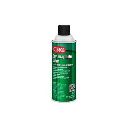 Crc CRC Dry Graphite Lube, 10 Wt Oz, Aerosol, Black 3094 | Zoro