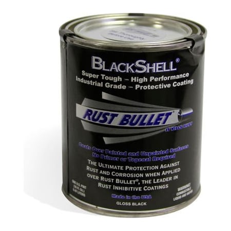 Rust Bullet Llc Rust Bullet BlackShell Protective Coating and Topcoat ...