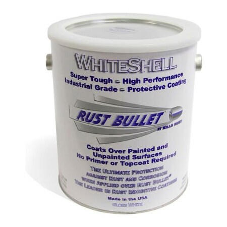 Rust Bullet Llc Rust Bullet WhiteShell Protective Coating and Topcoat ...