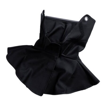 Sundstrom Safety Sundstrom® Flame Retardant Neck Cover, Black T06-0610 ...