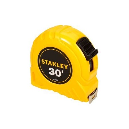 Stanley Stanley 30-464 1" x 30' High-Vis High Impact ABS Case Tape Rule ...
