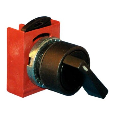 Springer Controls Co 22 mm Selector Switch Operator, black bezel, 3 ...