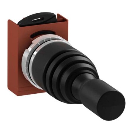 Springer Controls Co ABB Joystick, 22mm, Rubber/Black, 2 Positions ...