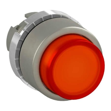 Springer Controls Co ABB Illuminated Push Button, 22mm, Orange P9M ...