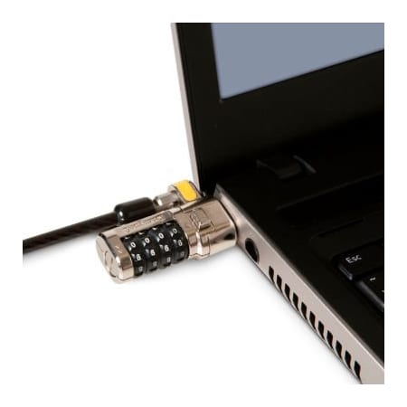 Kensington ClickSafe Combination Laptop Lock with 6 ft. Cable, Black ...