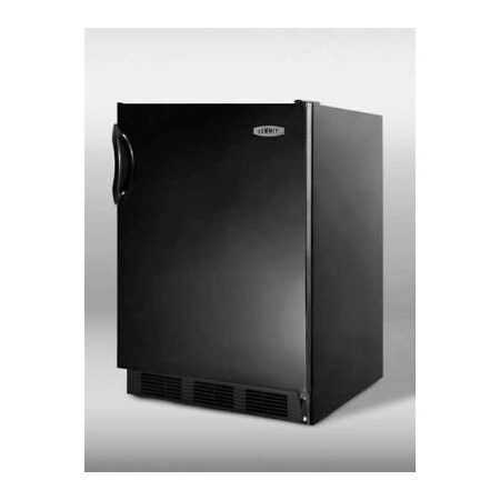 Summit Appliance Div. Summit-ADA Comp Refrigerator-Freezer In Black For ...