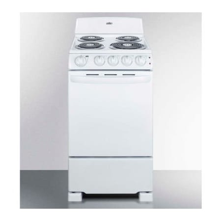 Summit Appliance Div. Summit-Range, Electric, 4 Burners, 2.3 Cu. Ft ...