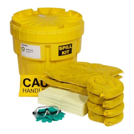 Spilltech SpillTech SPKHZ-20 HazMat 20-Gallon Spill Kit SPKHZ-20 | Zoro