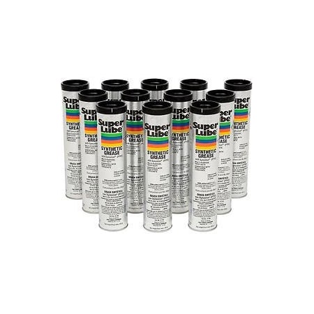 Synco Chemical Super Lube Synthetic Grease, 14.1 oz. Cartridge - 41150 ...