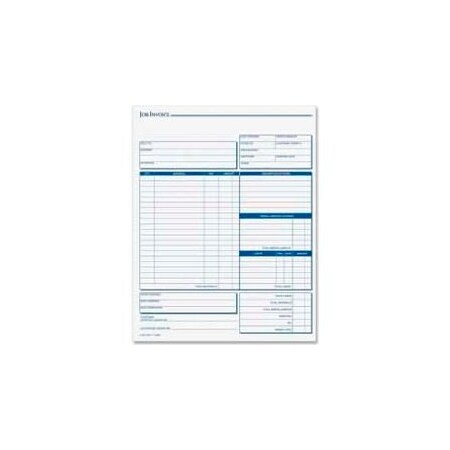 Tops Business Forms Tops Job Invoice with Material List, 3-Part ...