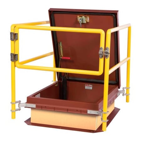 Bilco Co Bilco RL2-NB Rail System for 30"x54" Roof Hatch RL2-NB | Zoro