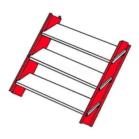 Bilco Co BilcoÂ Stair Stringers, 14-Gauge Galvanized Steel, Size E SZ E ...