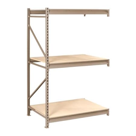 Tennsco Tennsco Bulk Storage Rack, Wood Deck, 72"Wx48"Dx72"H, Add-On ...