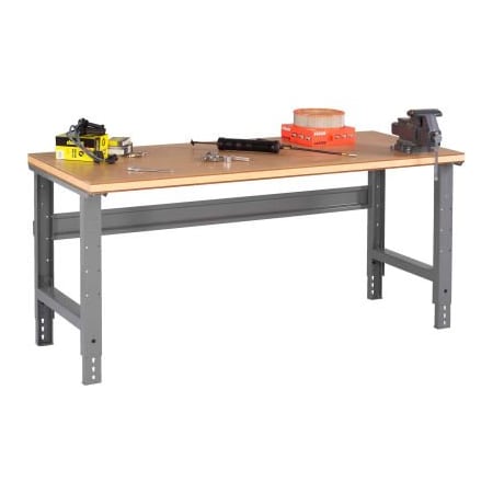 Tennsco Tennsco Adj Height Workbench, Compressed Wood Top, 60"W x 36"D ...