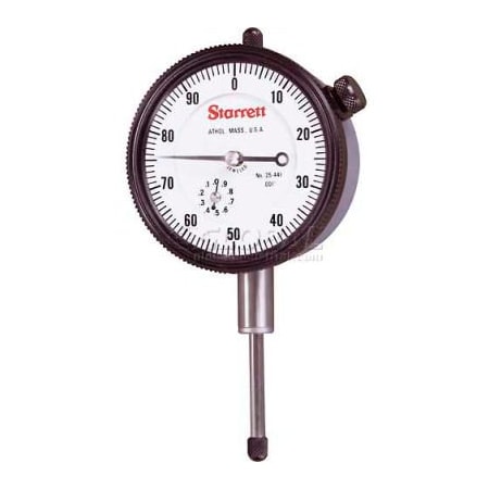 L. S. Starrett Co Starrett 53295 25-441J Dial Indicator, 1.000" Range ...