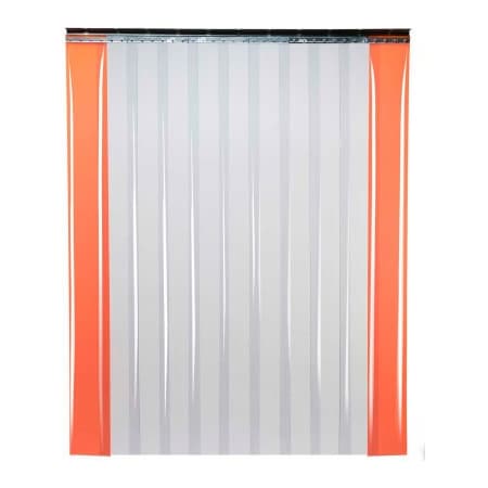 Tmi Low Temperature Strip Door - 8W x 8H - 12 Smooth Clear PVC SD11-12 ...