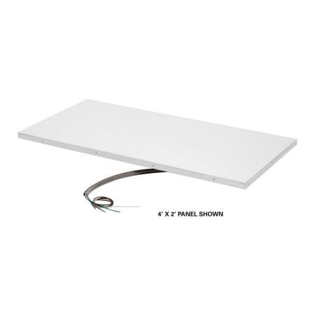 Tpi Radiant Ceiling Panel 24"L x 24"W 250W 208V CP802 | Zoro