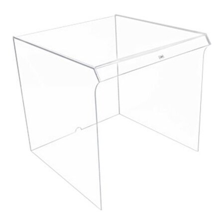Trippnt ‚Ñ¢ Small Clear Acrylic Equipment Draft Shield, 13"W x 14"D x ...