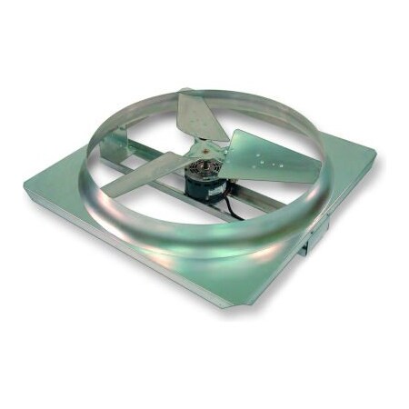 Triangle Engineering 24" Whole House Fan with Shutter - Direct Drive ...