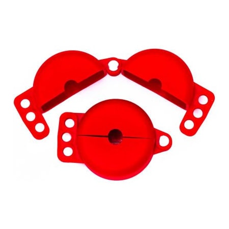 Zing RecycLockout Gate Valve Lockout, 1" to 2.5", Recycled Plastic ...