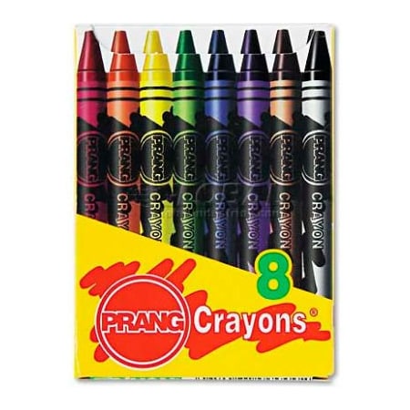 Dixon Ticonderoga Prang 0 Crayons Made with Soy, 8 Colors/Box 0** | Zoro