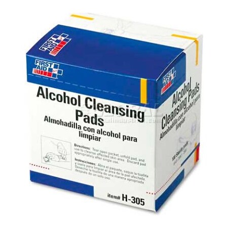 First Aid Only,. First Aid Only Alcohol Cleansing Pads, Dispenser Box ...